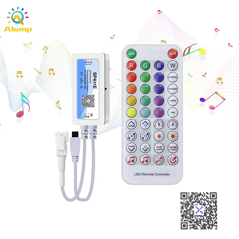 DHgate.com:"SP611E DC5-24V 2.4G Music Sync LED Controller for WS2812B ...