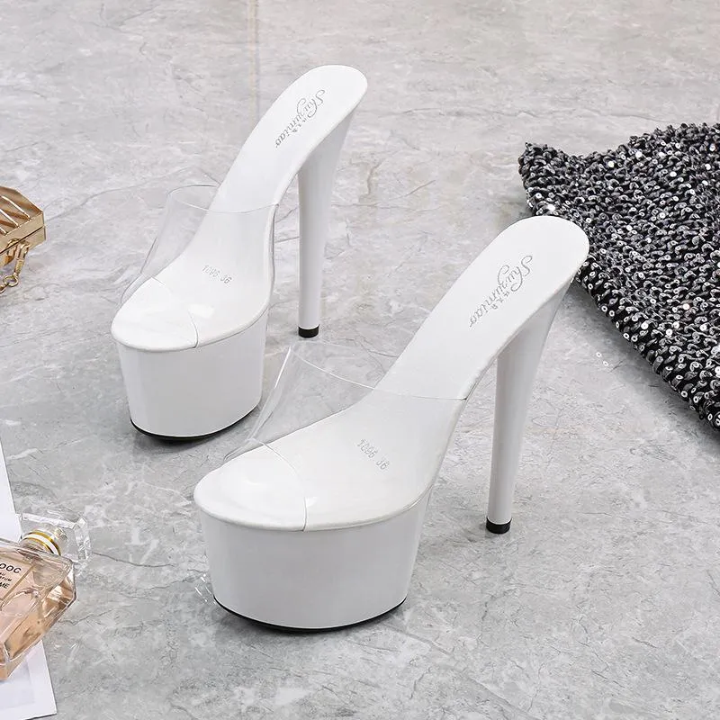 Super High Heels: 17CM Platform Sandals for Wedding & Events - Shop Now ...