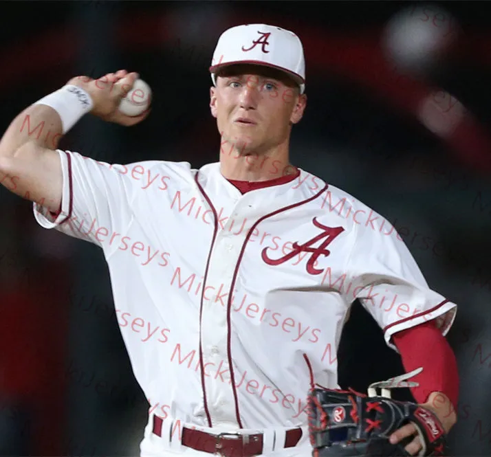 Alabama Crimson Tide College Baseball Jersey Jimmy Nelson Alex Avila ...