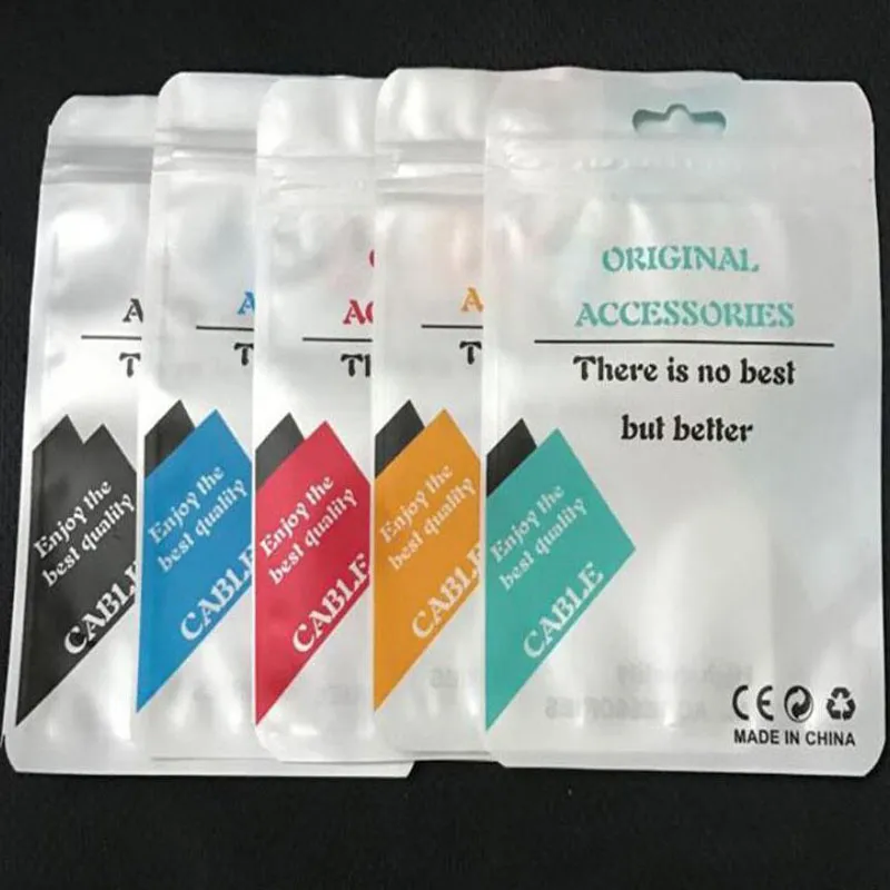 5x15cm Packaging Bags: Clear OPP Poly Bags with Zipper Lock, PVC Retail ...