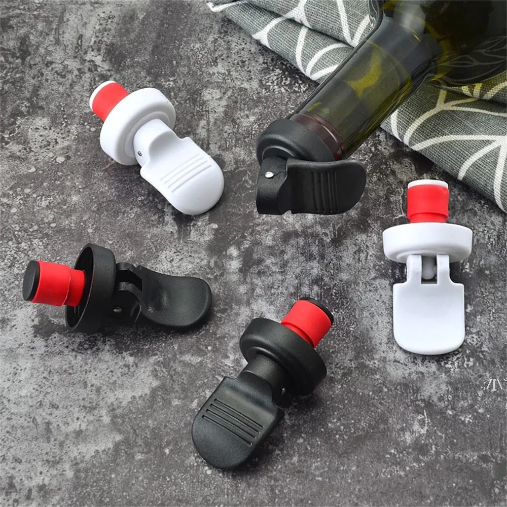 Wholesale Bar Mounted Bottle Opener Barware Silicone Wine Stoppers Cork ...