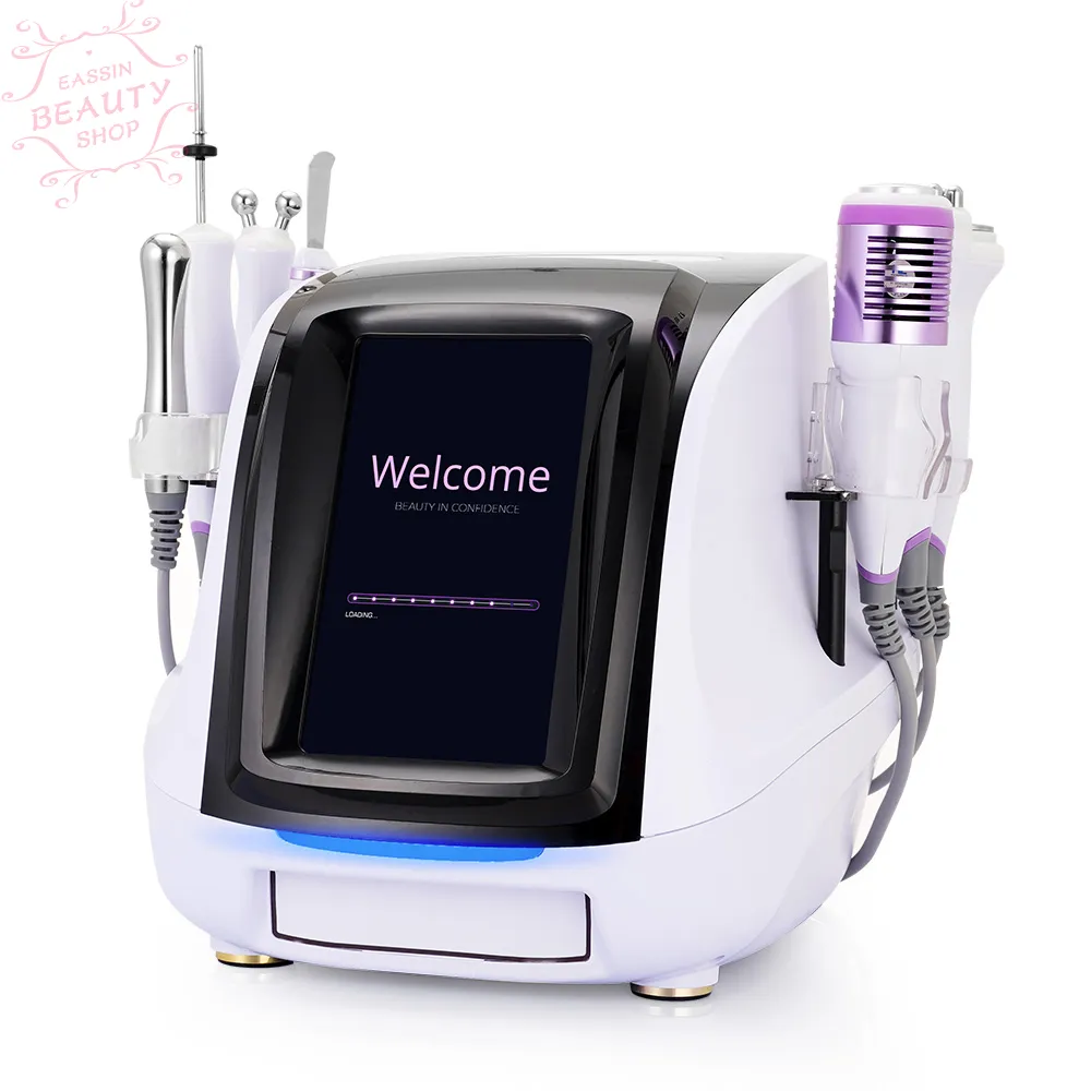 7 In 1 RF Rradio Frequency Tightening Hot Cold Hammer Skin Scrubber Bio ...