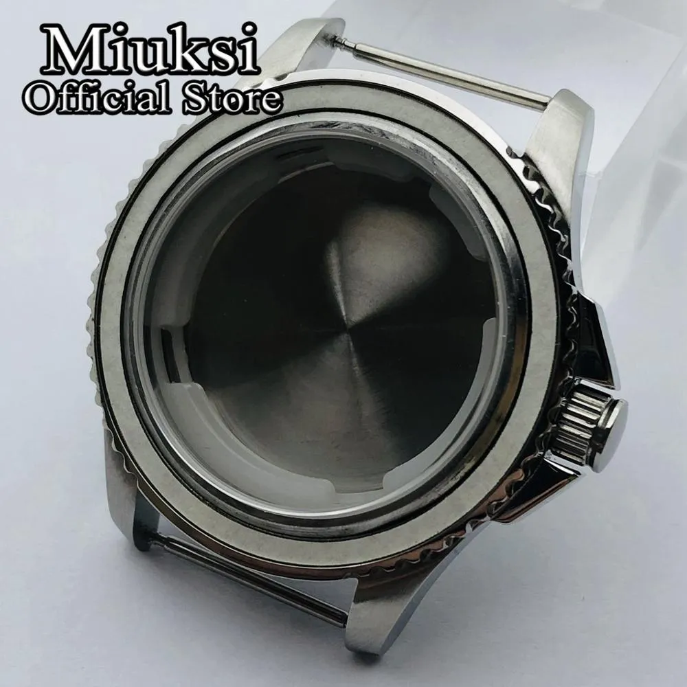 DHgate.com:40mm Silver Stainless Steel Case with Sapphire Glass for ETA ...