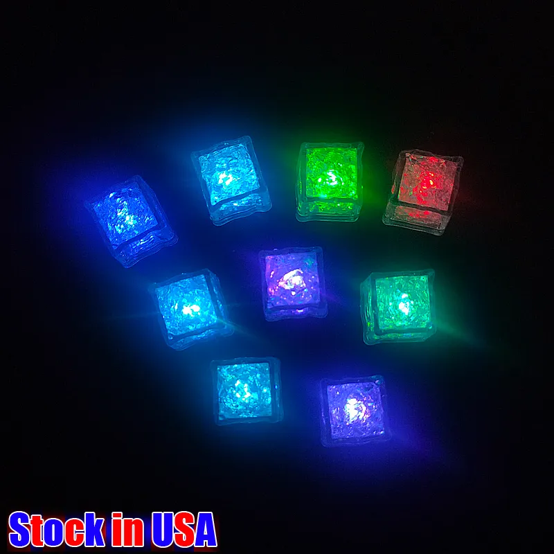 Color Changing Lighted Ice Cubes for Drinks - Novelty Party Decorations ...