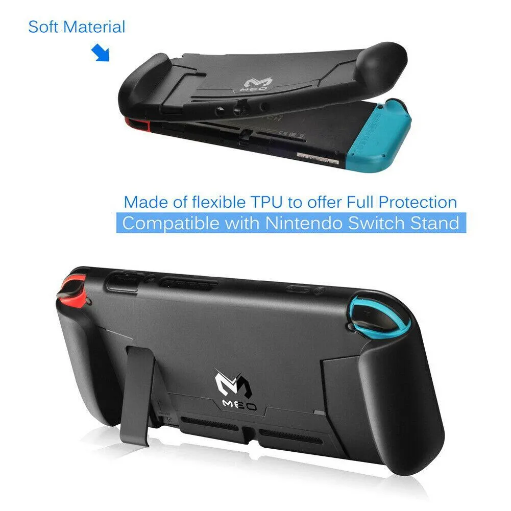 DHgate.com:Nintendo Switch Silicone Case, Shockproof Full Protective Cover with Base Mount ...