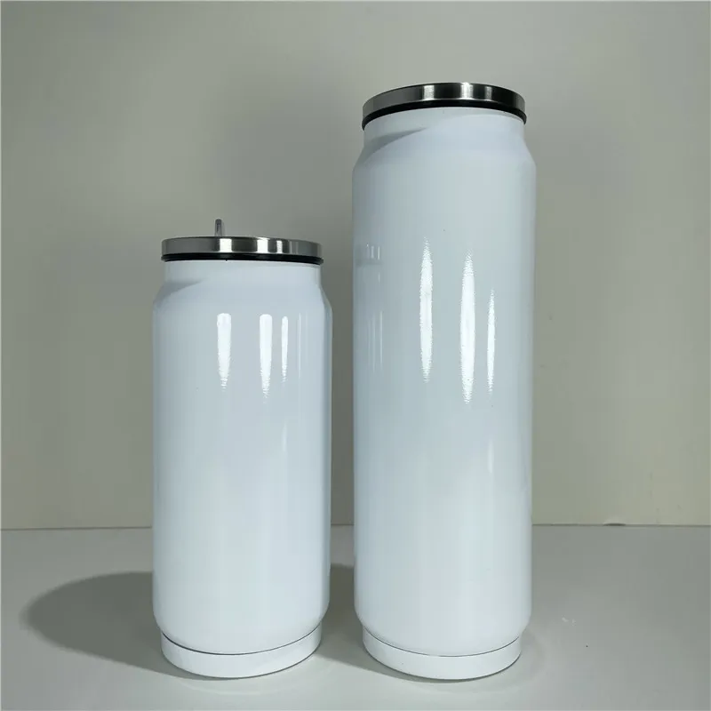 Sublimation Coffee Mugs: 350ml Insulated Stainless Steel Soda Can Cups ...