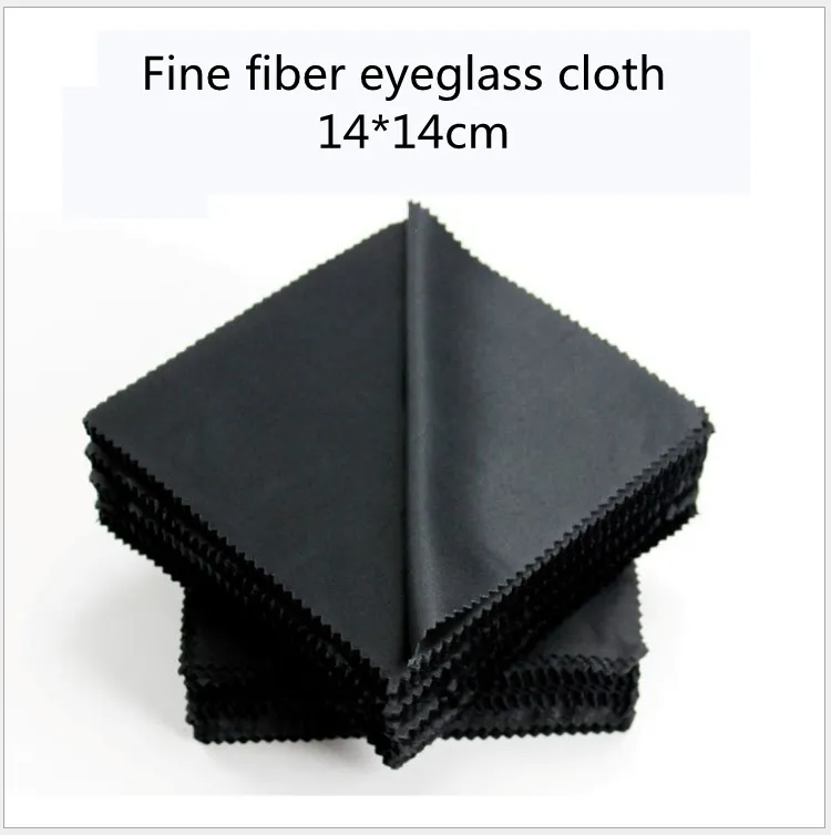 DHgate.com:100PCS Black Microfiber Eyeglass Cleaning Cloths Bulk for ...