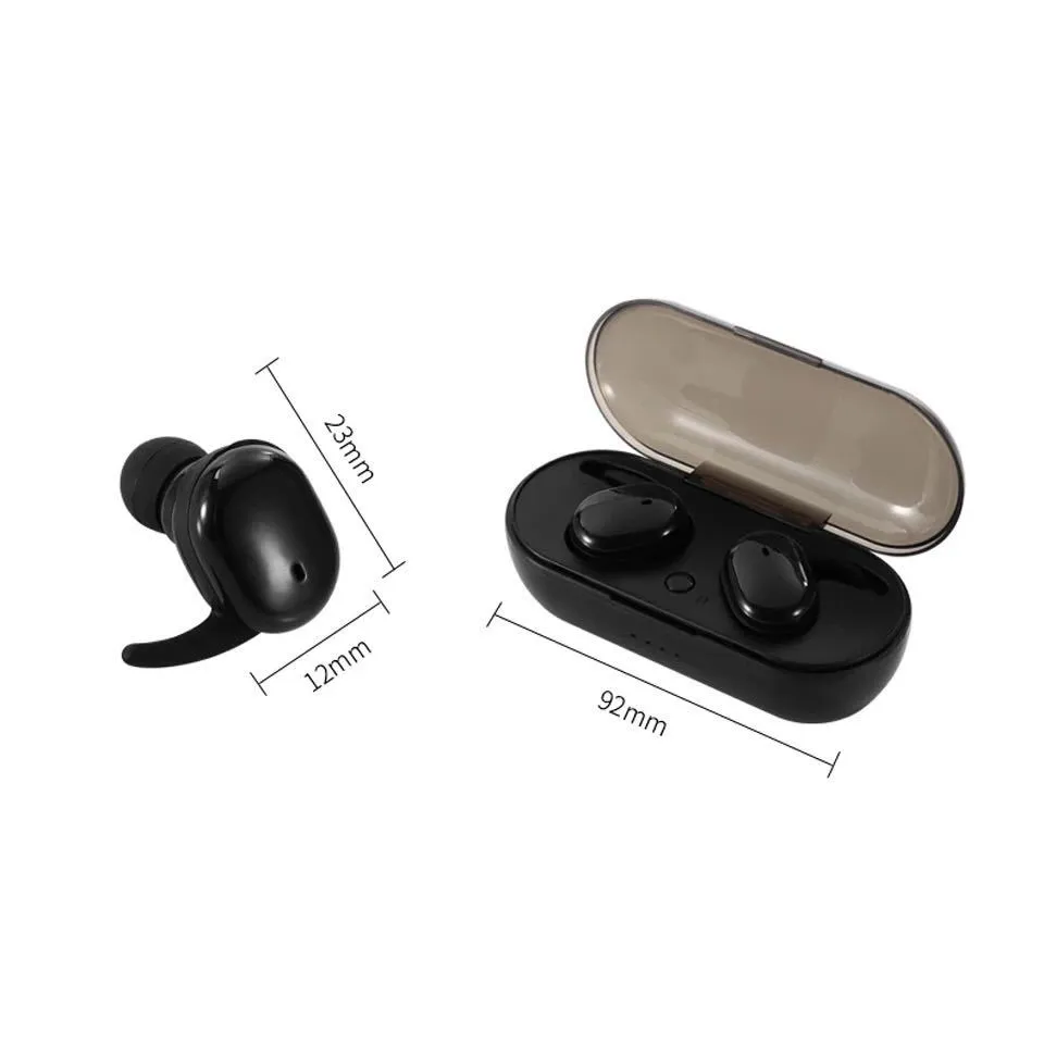 TWS 4 Bluetooth 5.0 Earphones Mini Wireless Earbuds Touch Control Sport ...