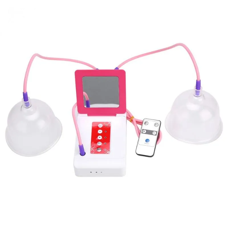 Electric Vacuum Cups Breast Enlargement Enhancer Massager Breast