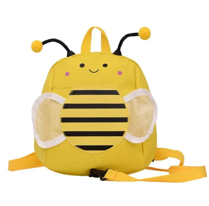 Cute Children School Bags Cartoon Bee Backpack For Kindergarten Boys ...