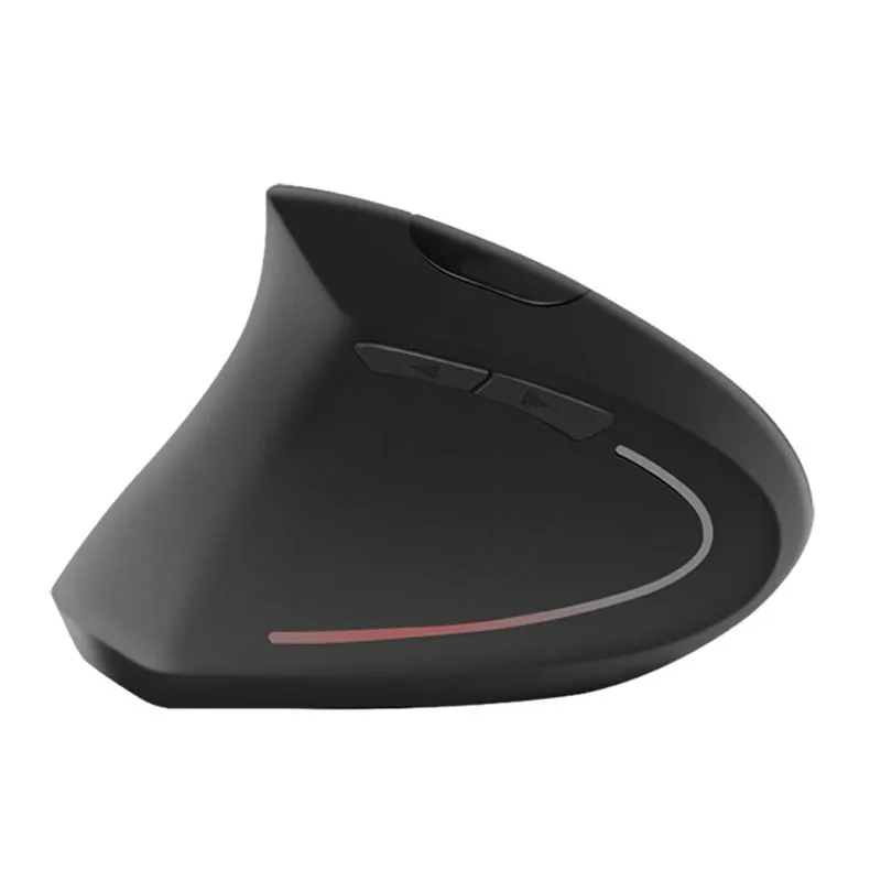 Left-Handed Rechargeable Vertical Ergonomic Mouse with USB Receiver for ...
