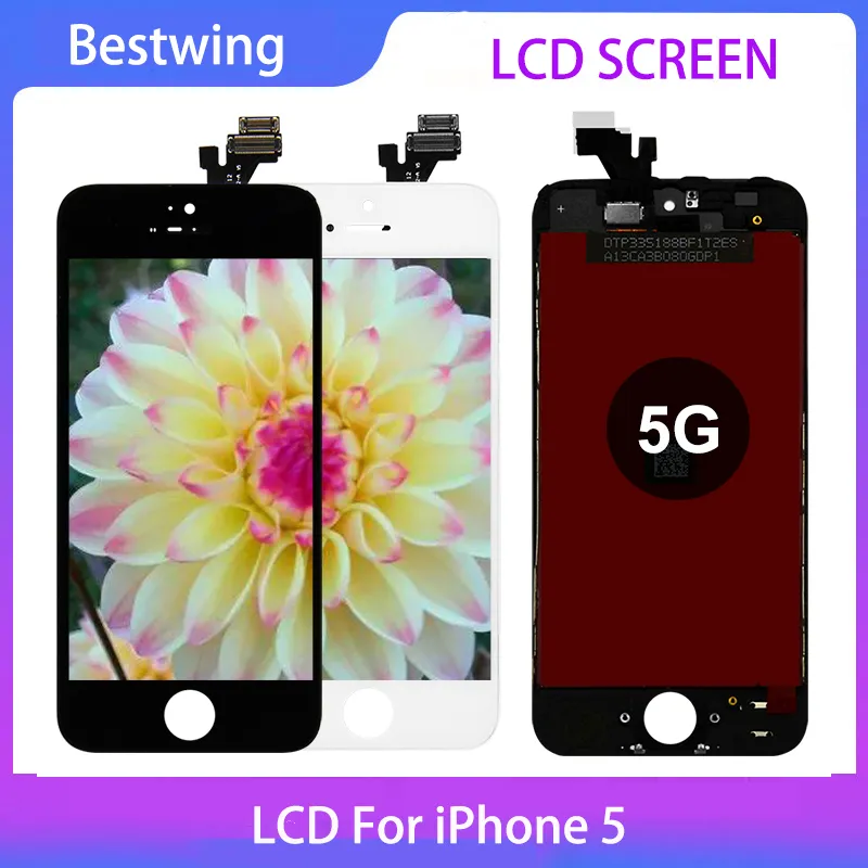 iPhone 5 LCD Replacement - Tianma Screen Digitizer Assembly for iPhone ...