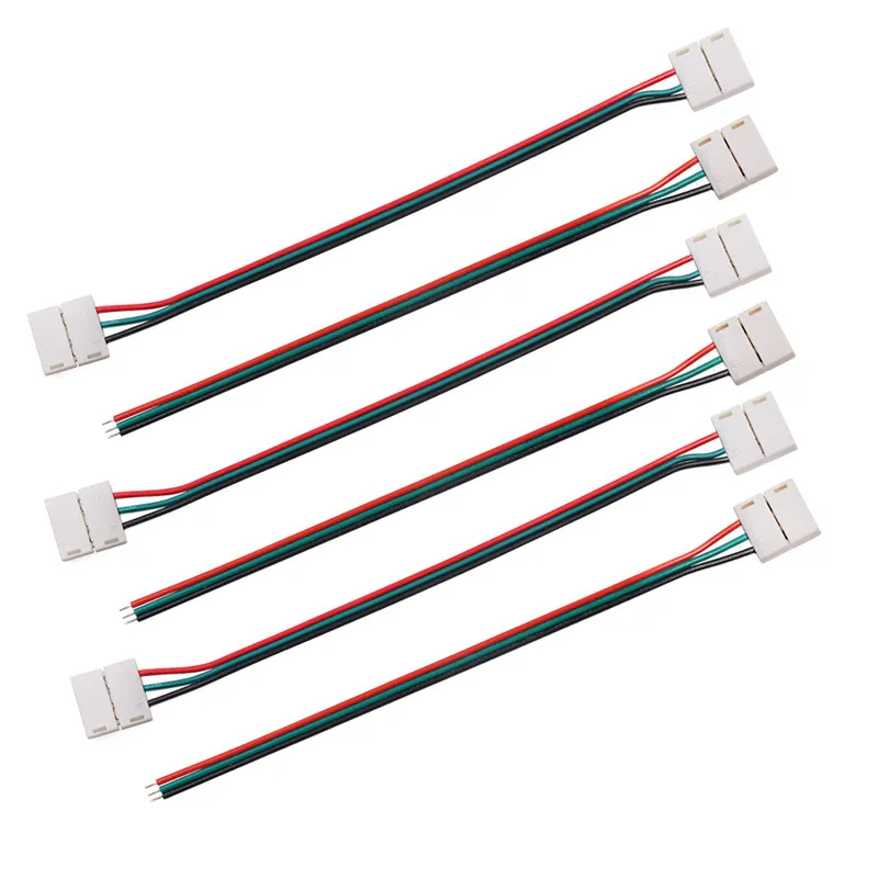 15 cm 3 pin RGB connector cable for WS2812B WS2811 10 mm width LED ...