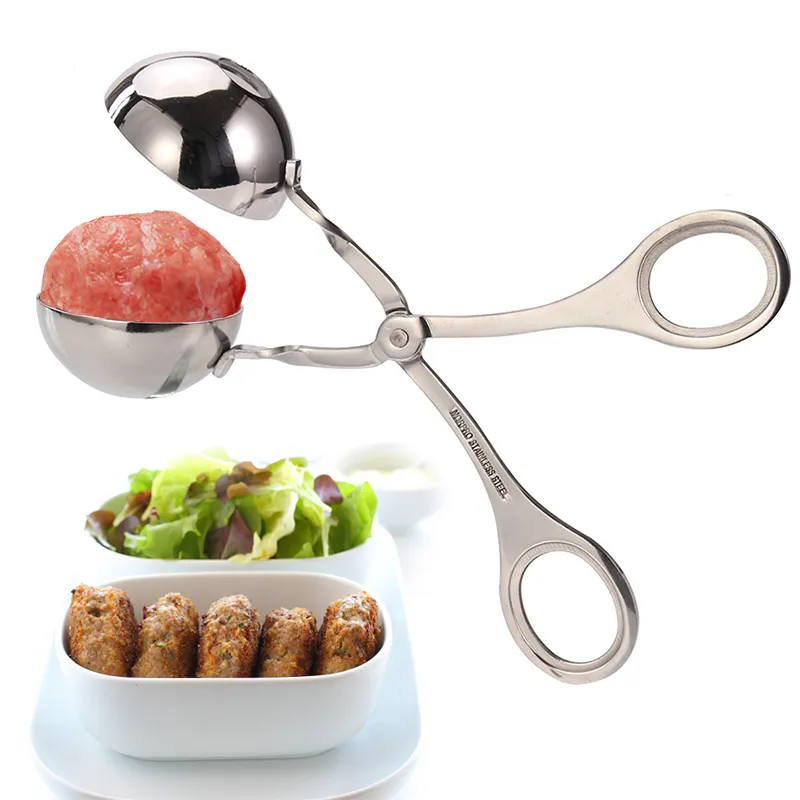 Stainless Steel Baller - Premium Melon Baller, Cookie Scoop, Ice Cream ...