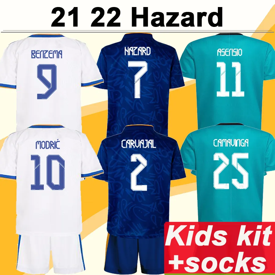 Shop Soccer Sets/Tracksuits Online, 21 22 ASENSIO HAZARD Kids Kit ...