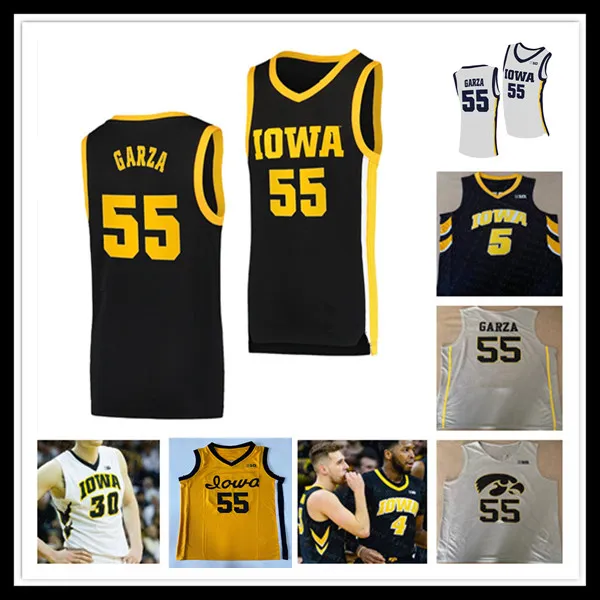 NCAA Iowa Hawkeyes College Basketball Jerseys Payton Sandfort Tony ...