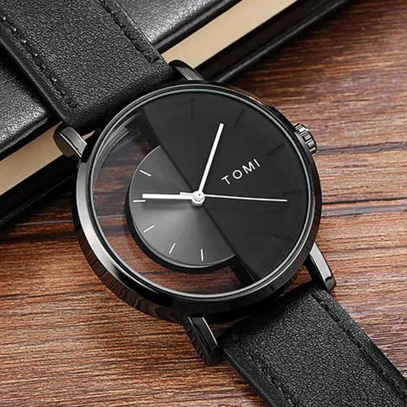 Reloj Creative Unisex Creativo Transparente Único, Reloj De Pulsera De ...