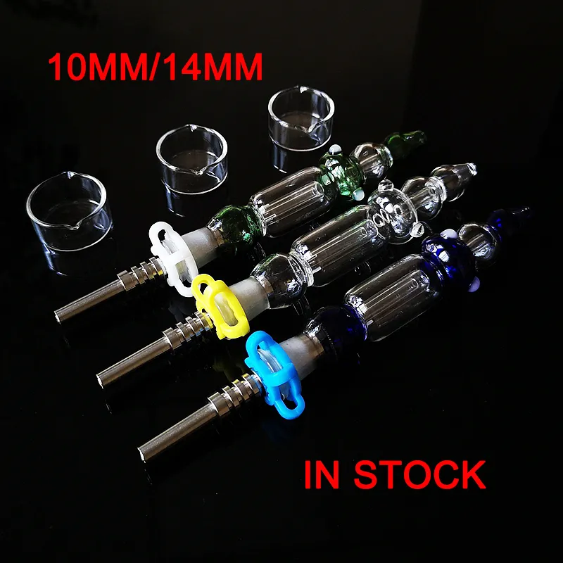 Hot Mini Nector Collector Kit 10mm 14mm Collectors Hookahs Straw Micro ...