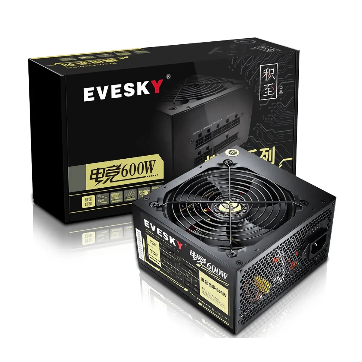 DHgate.com:EVESKY 600W Gaming Power Supply - 80 PLUS Gold Certified ...