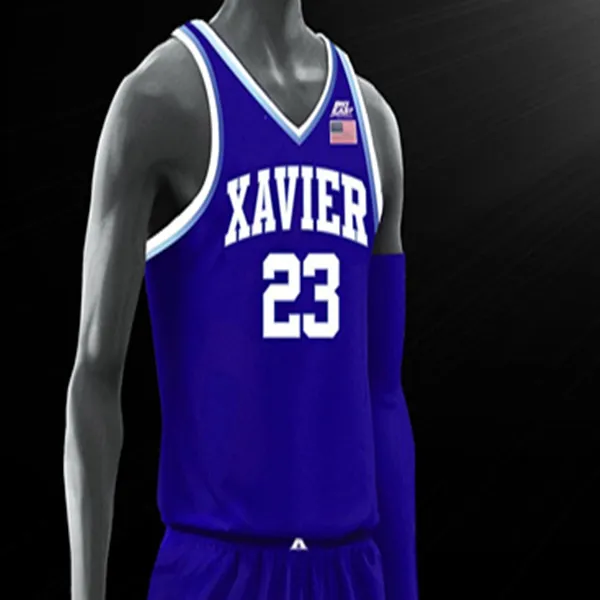 Custom College Xavier Musketeers Basketball Jerseys Nate Johnson, Zach ...
