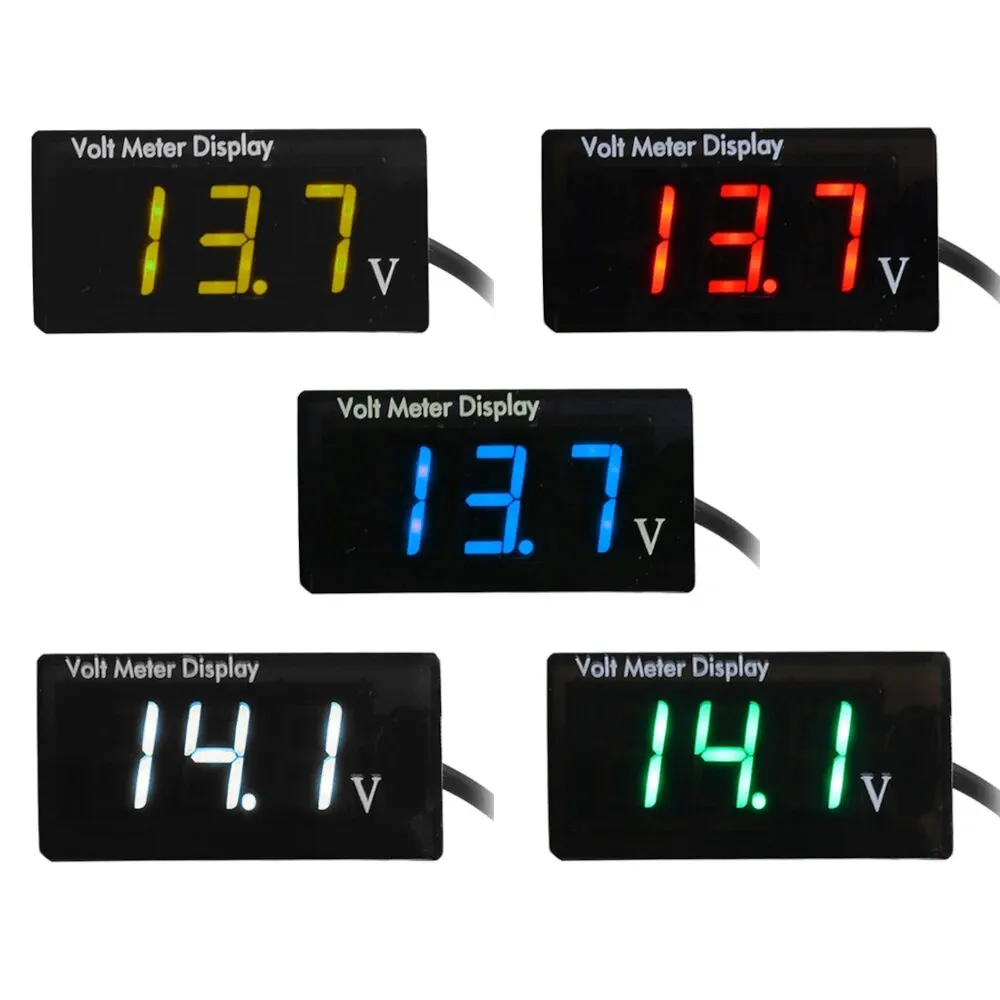 Waterproof DC Digital Display Meter For Electric Cars And Livewire ...