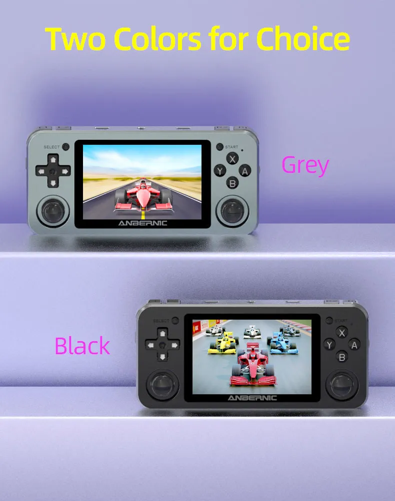 ANBERNIC RG351M/P Retro game consoles - Aluminum Alloy Shell, 2500 ...