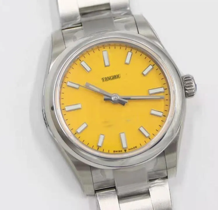 EW Factory New Series R277200 Women's Automatic Watch Yellow Dial, 31MM ...