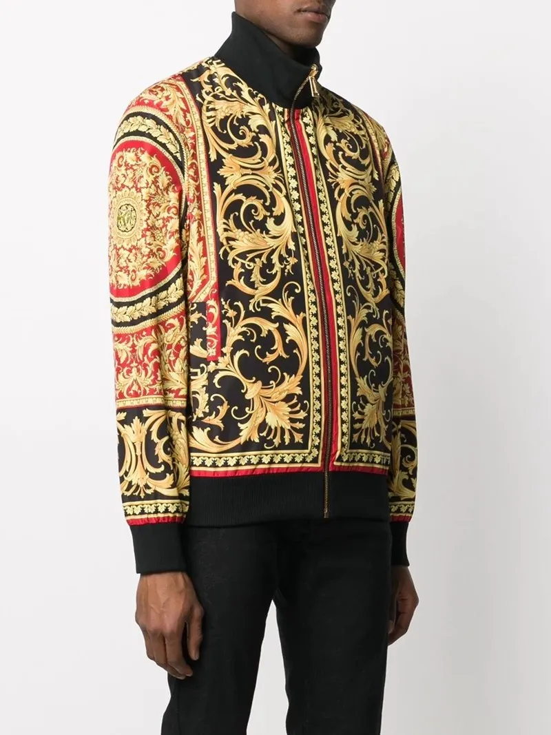 Fashion Luxury Mens Printed Jacket Designer Sportswear Coat For Men ...