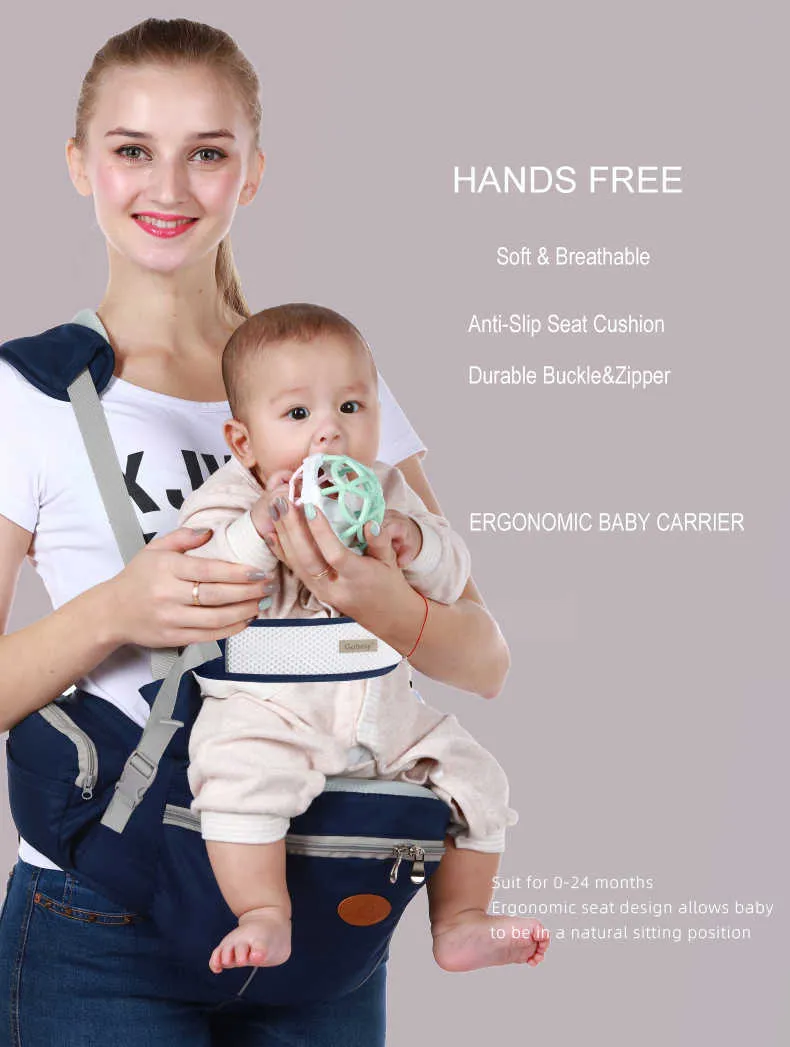 Hip Infant Clothing Carrier: Ergonomic Baby Hipseat For 2 24 Month Olds ...