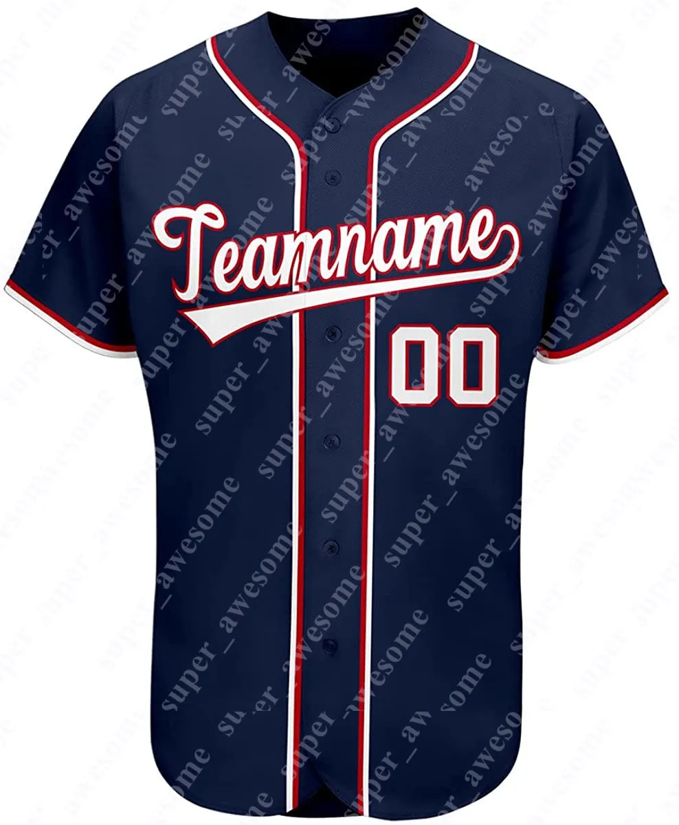 Custom Baseball Jersey - Personalized Team Uniform, Embroidered or ...