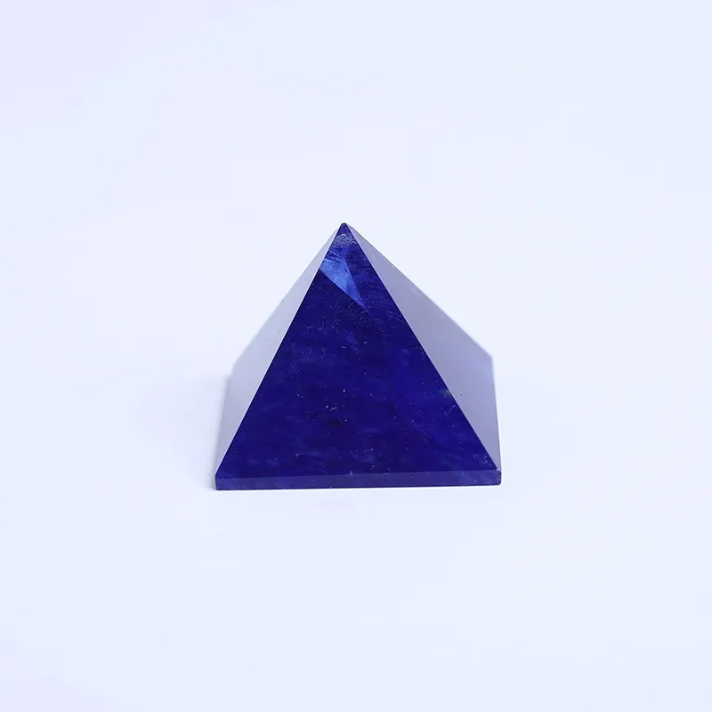 Blue Melting Quartz Pyramids Alexandrite Gemstone 1.18 Carved Pyramidal ...