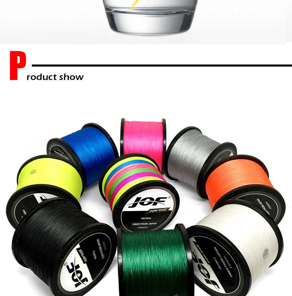 Top Rated Braided Fishing Line For Spinning Reels: 8 Strand PE Braided ...