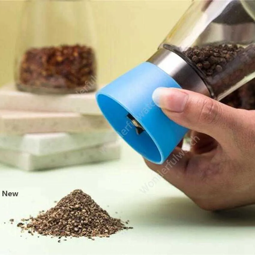 DHgate.com:Glass Pepper Grinder Shaker, Salt and Spice Container ...