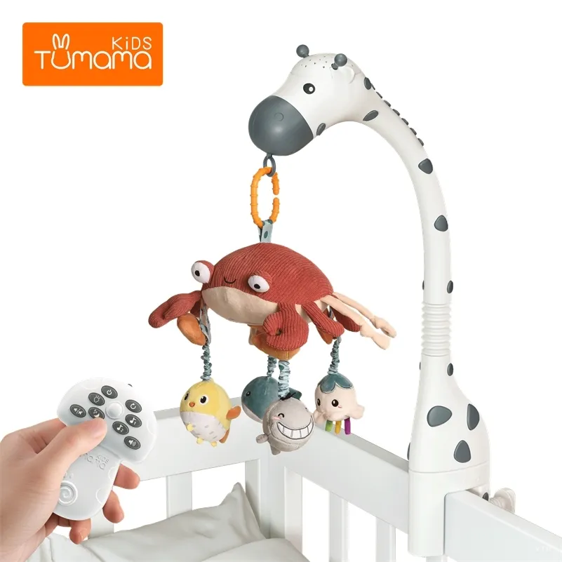 Newborn Crib Mobile with Music & Lights - Projector, Remote Control ...