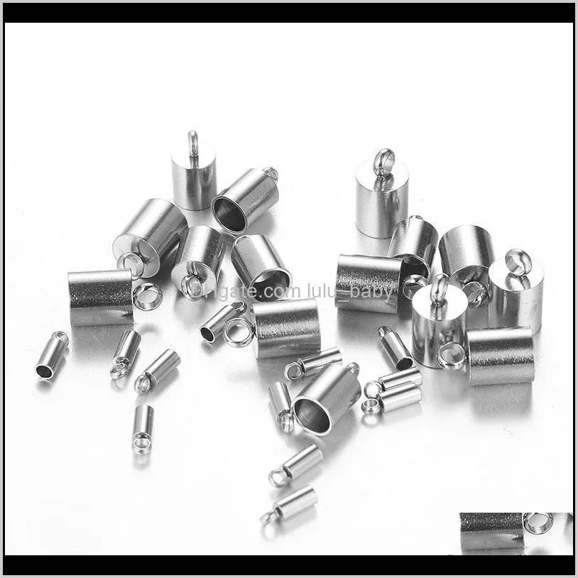 DHgate.com:100pc Jewelry Making Kit: Gold & Silver Cord End Caps ...