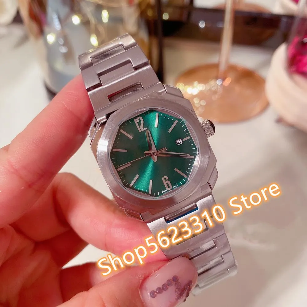 Fashion Geometric Octagon Watch: Octo Zircon Quartz Wristwatch with ...