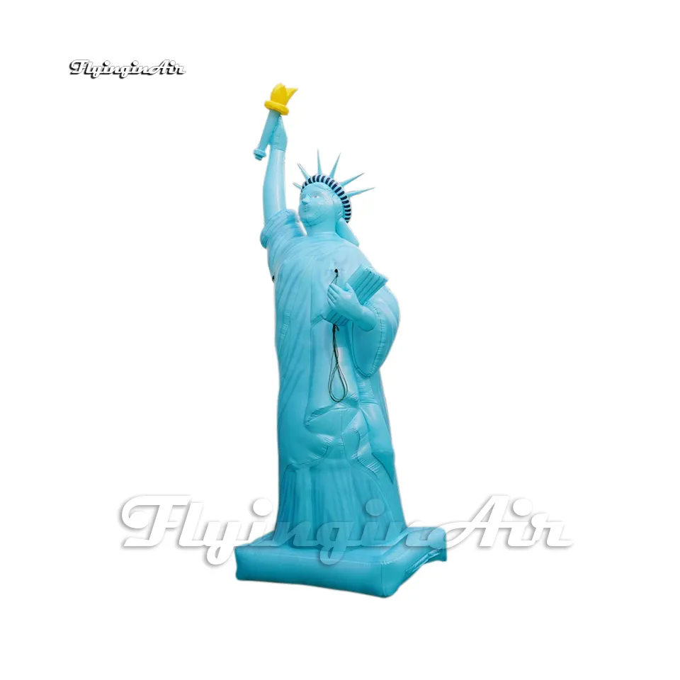 Outdoor Parade Performance Inflatable Statue Of Liberty 5m Tall Air ...