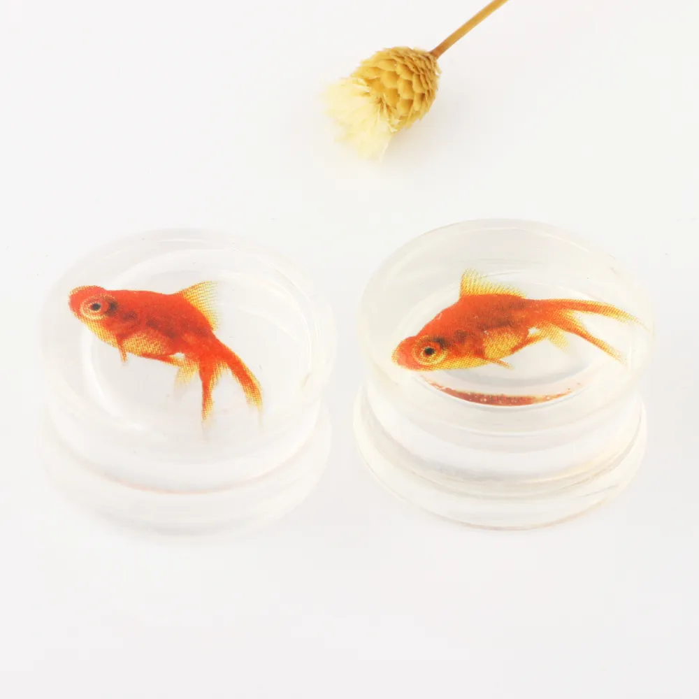 Clear Acrylic Ear Gauges - - 0g to 00 - Tunnels, Plugs & Stretchers for ...