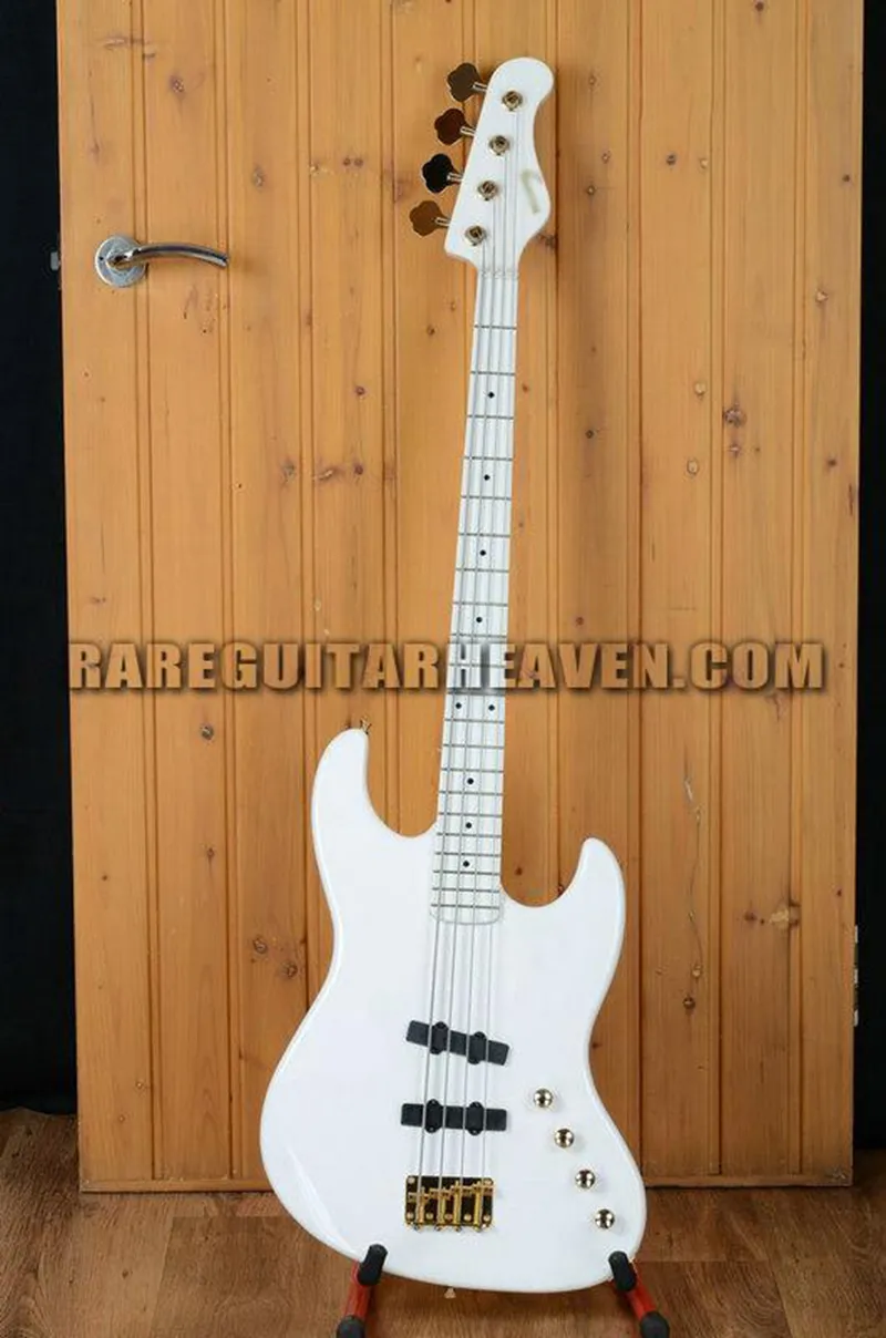 DHgate.com:Larry Graham Signature Electric Bass Guitar, All White Ash ...