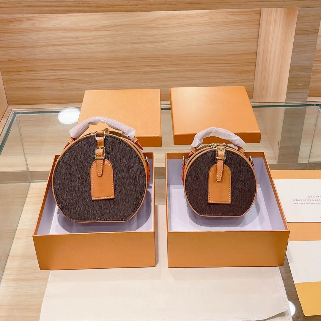 Leather Shoulder Bag Fashionable Round Circle Crossbody Handbag For ...