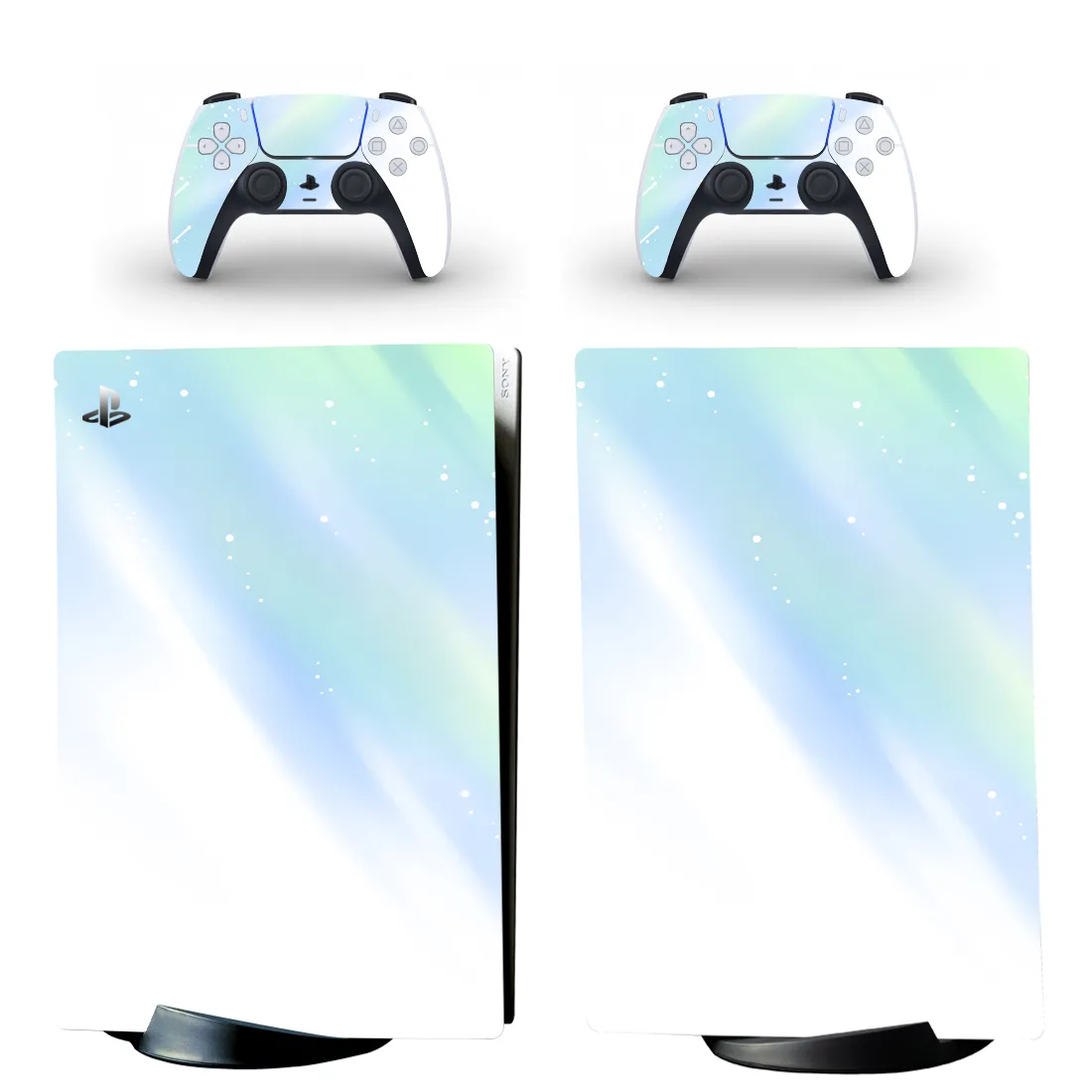 Custom PS5 Skin Decal Set: Digital Style Console & Controller Stickers ...