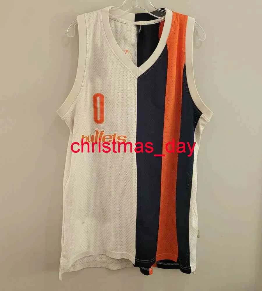 Rare Gilbert Arenas Throwback Jersey Men Polyester Casual Outdoor ...