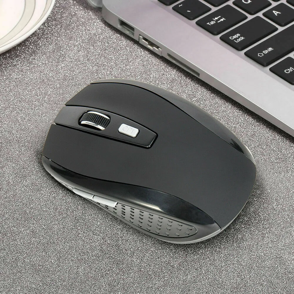 4GHz Wireless Mouse With USB Receiver, Optical USB Mice For Laptop, PC ...