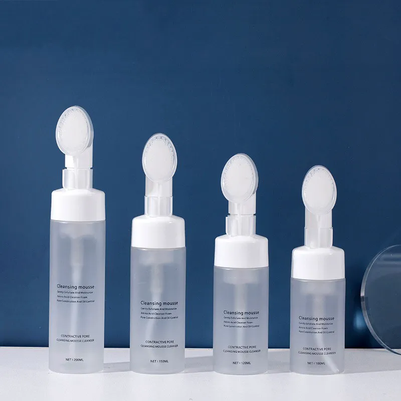 Travel Foamer Mousse Bottles Jar Container Plastic Empty Face Foam ...