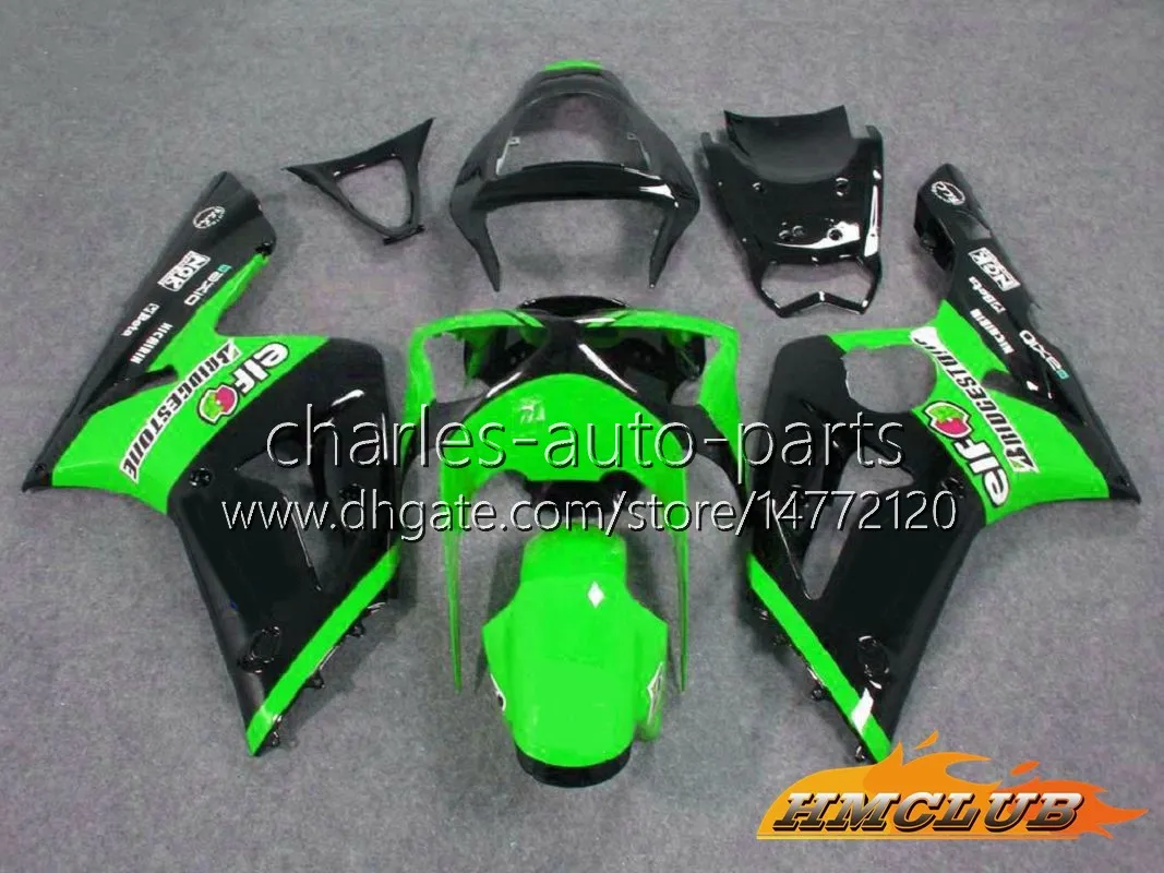 Injection Mold Kit For KAWASAKI NINJA ZX 636 ZX600 ZX 6R 6 R 600 CC 03 ...