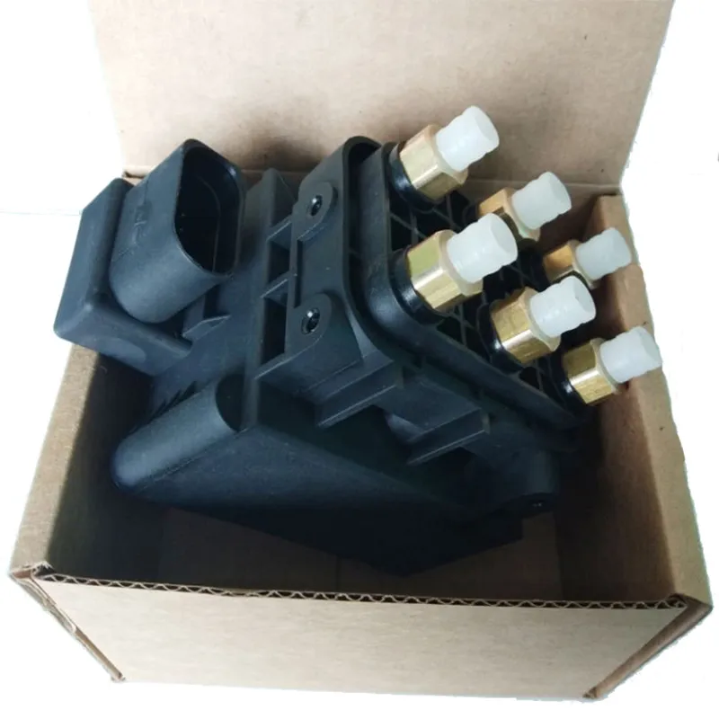 ₩41,137에서 Audi Q7 Porsche Panamera Cayenne Touareg 충격 흡수기 공기 펌프 밸브 블록 ...