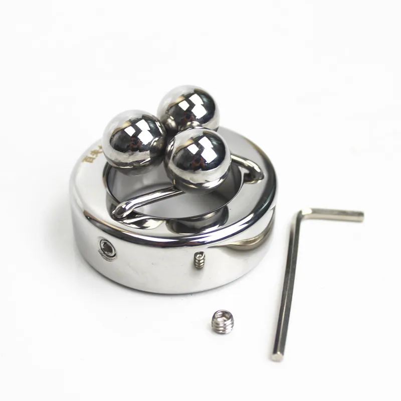 4 Sizes Scrotum Pendant Cockrings Torture Stretcher Scrotal Separator