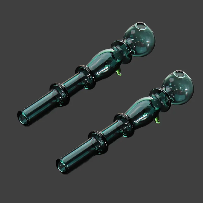 Oil Burner Pipe, Pyrex Glass Blowing Tubes, Green Glass Oil Nail Burner ...