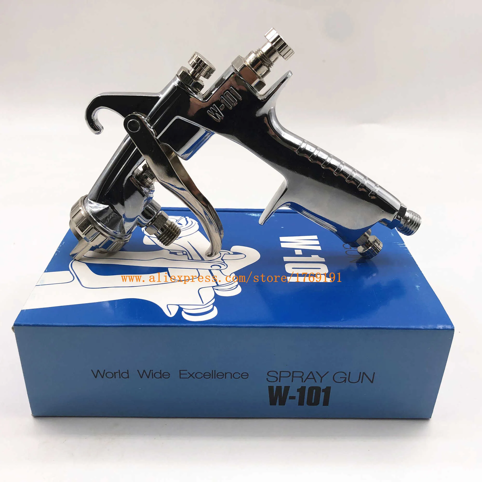 Japan HVLP W101 spray guns with Pressure Feed Type - 1.0/1.3/ 1.,5mm ...