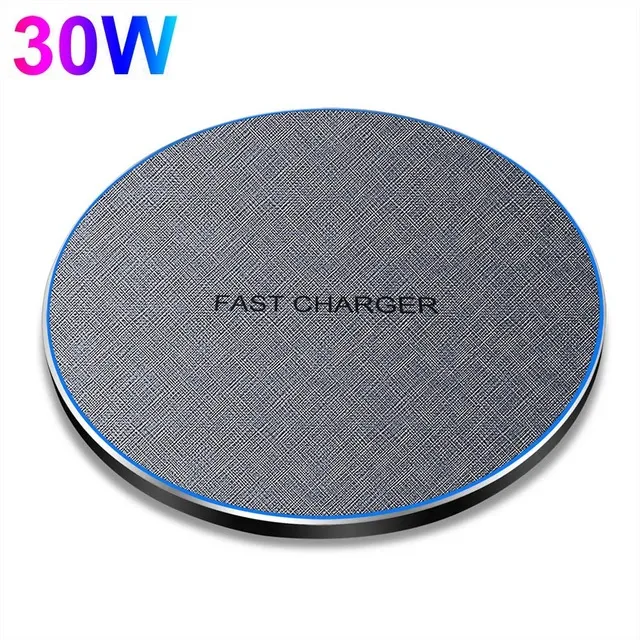 DHgate.com:30W Fast Charging Wireless Pad for Samsung Xiaomi Huawei ...